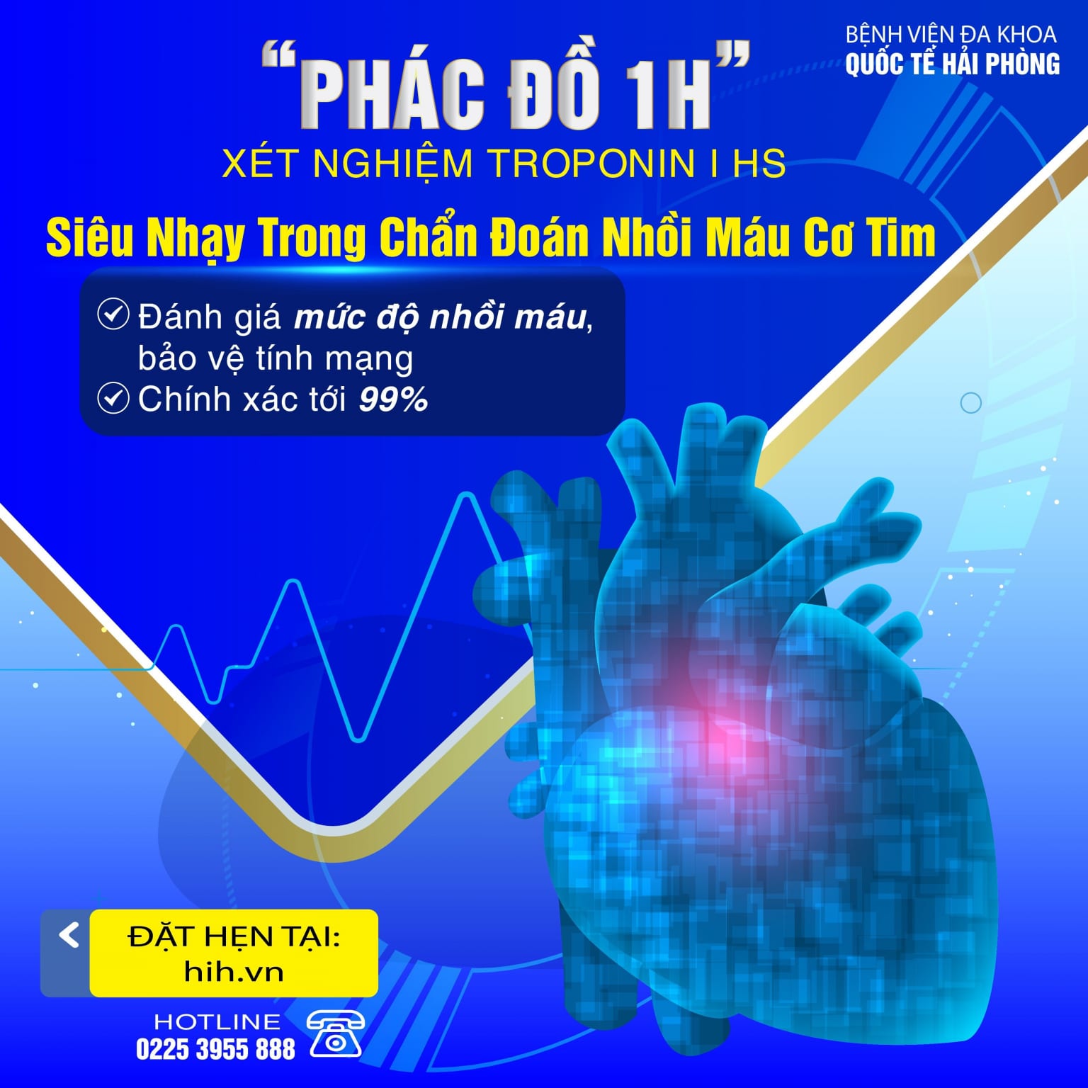 “Phác đồ 1h” - Xét nghiệm Troponin I hs (siêu nhạy) trong chẩn đoán ...